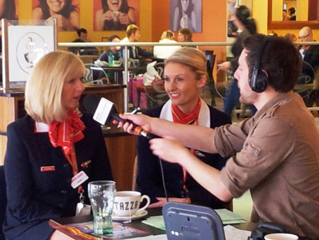 BBC Radio Leeds, Live from Leeds Bradford Airport