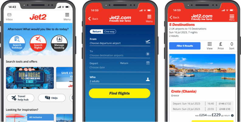 Our app | Jet2.com
