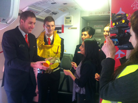 Jet2.com Gives Sky Tyne and Wear a Taste of Cabin Crew Training