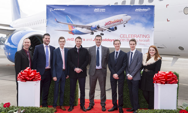 Jet2.com and Jet2holidays takes fleet size to 100 - with delivery of ...