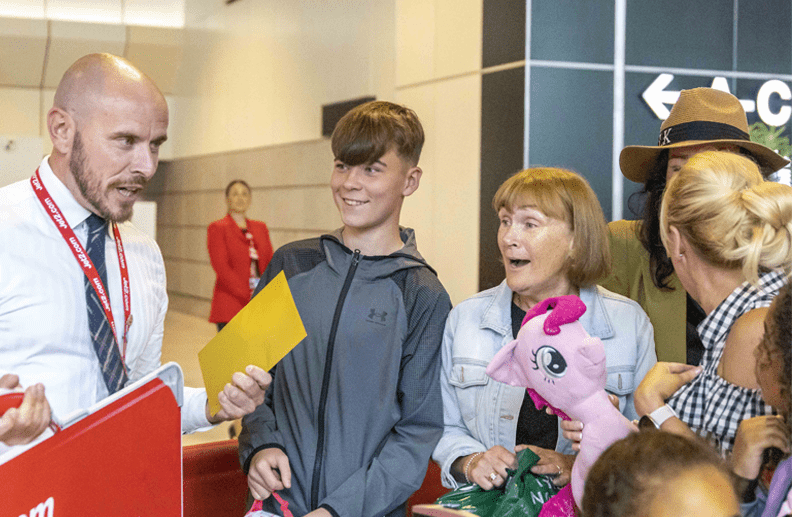 Jet2.com celebrates 100 millionth customer